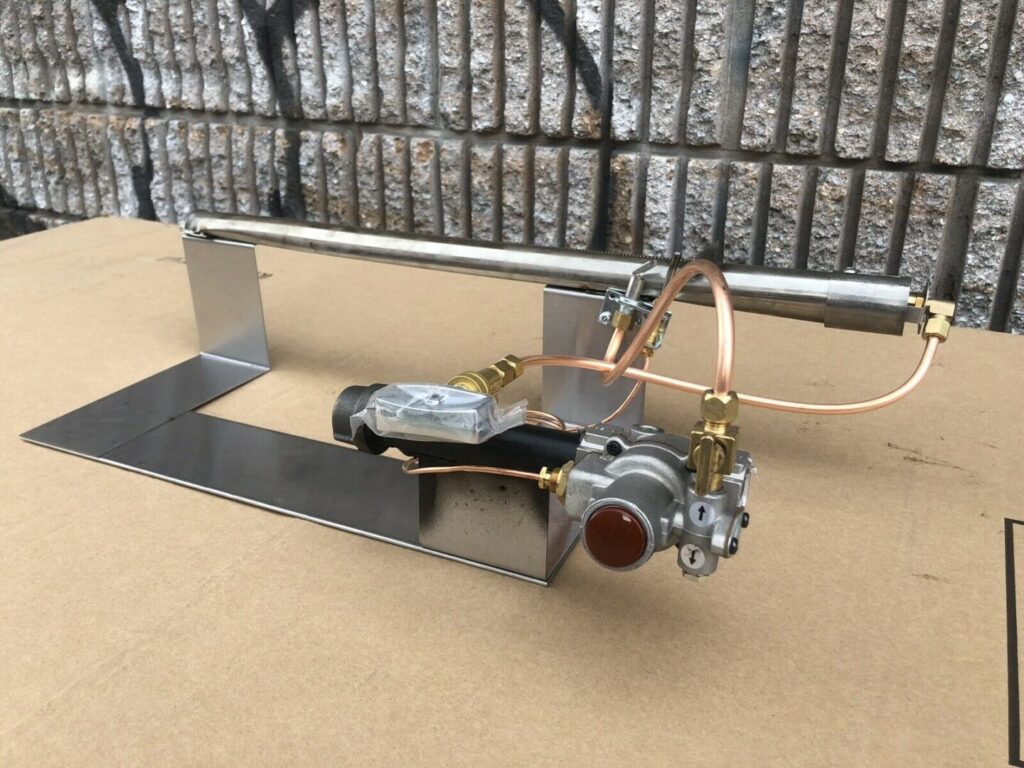 Steam Table Burner, w/ Safety Valve, Pilot, and Gas Valve Control ...