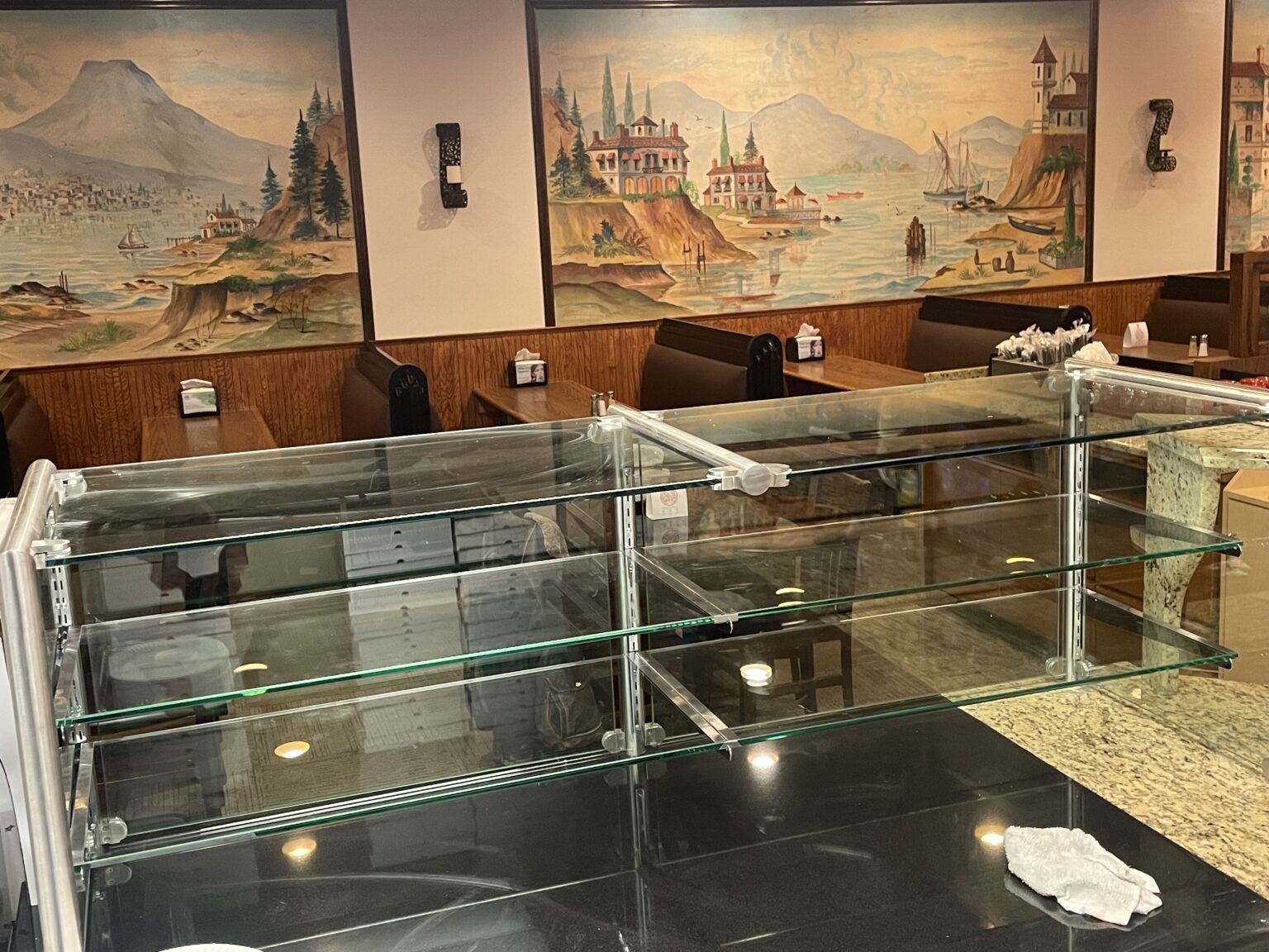60″ Pizza Display Case – All Stainless Steel – With Two 16” Shelves ...